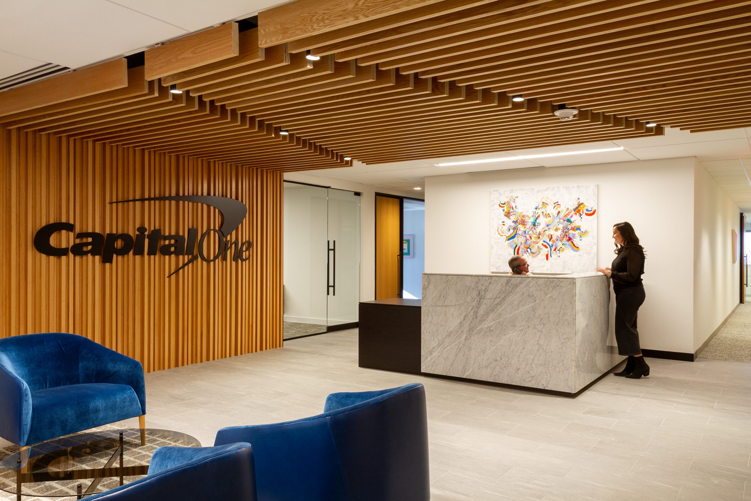 Capital One - Plaza of the Americas - rand construction corporation